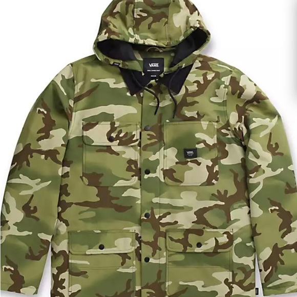 Vans | Jackets & Coats | Vans Drill Coat Mte Camouflage | Poshmark